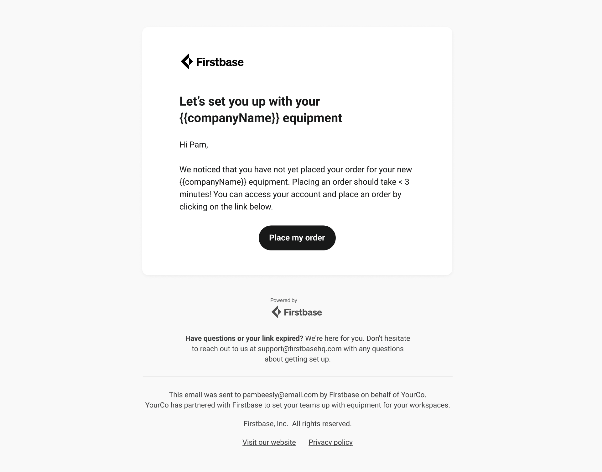 2022-08-17 Release Notes – Firstbase