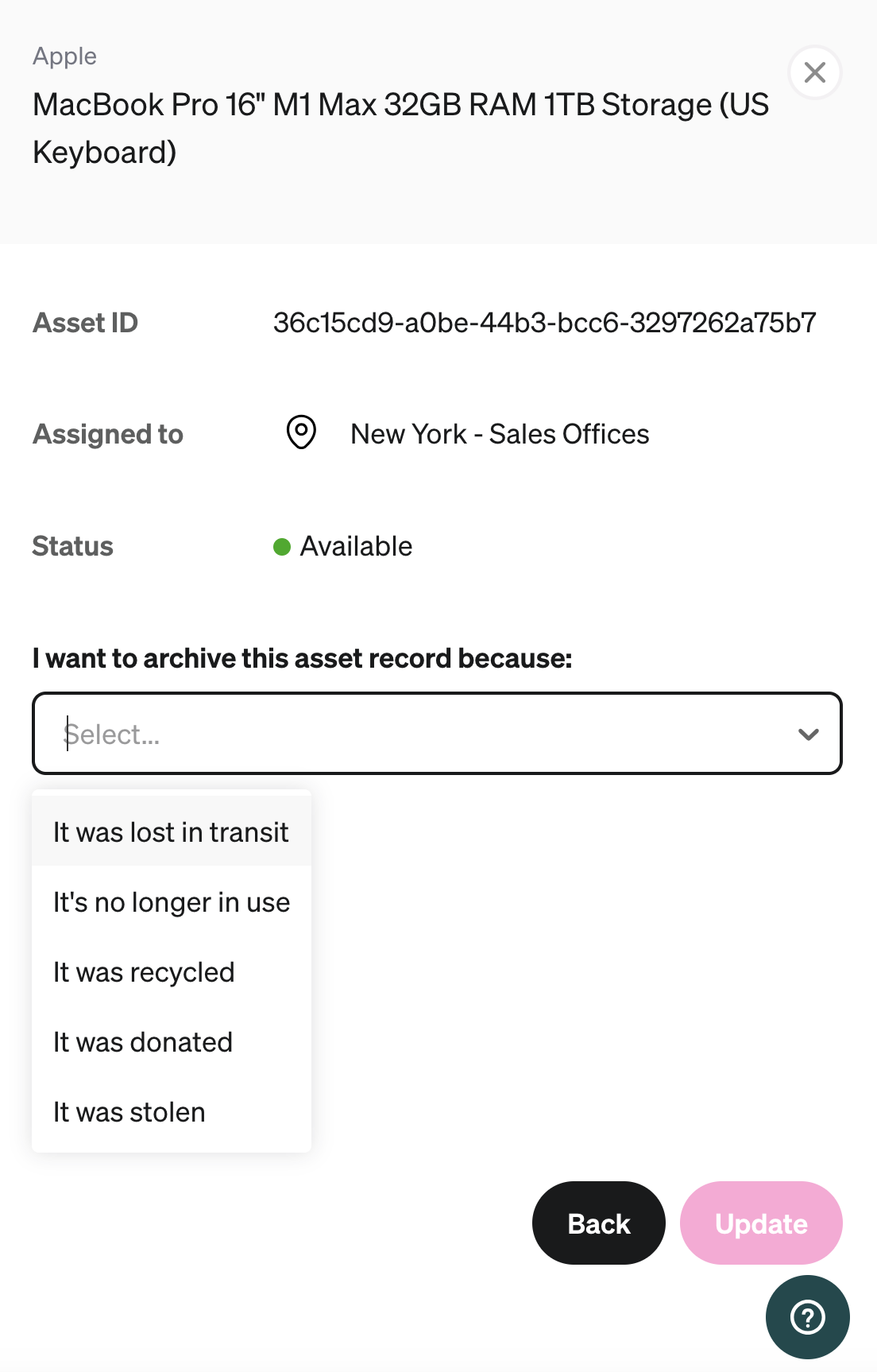 Creating & Updating Asset Records - FAQs – Firstbase