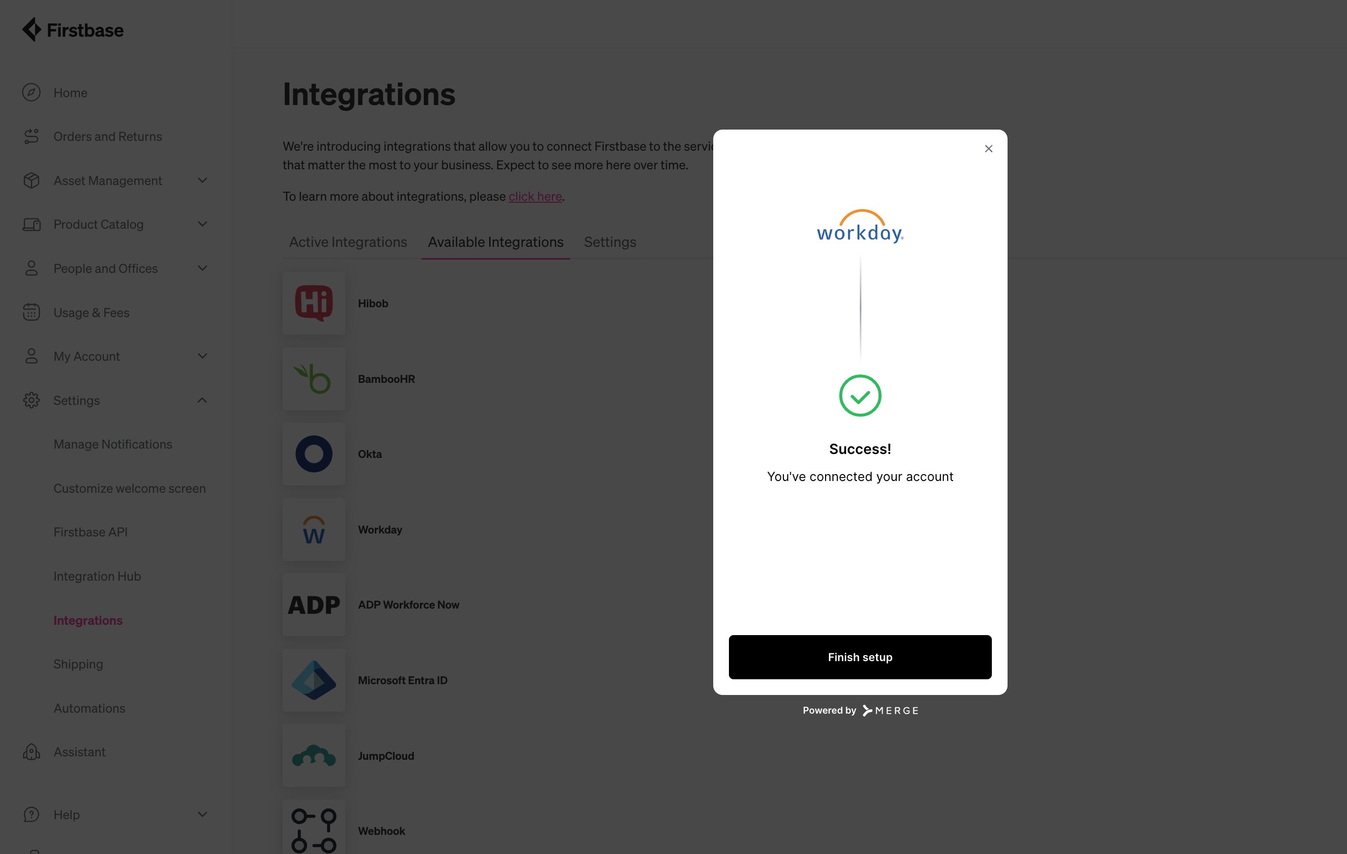 Workday - Connecting to Workday – Firstbase