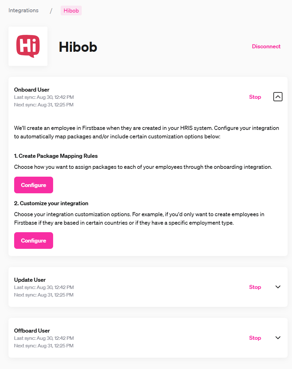 HiBob - Onboarding Integration – Firstbase