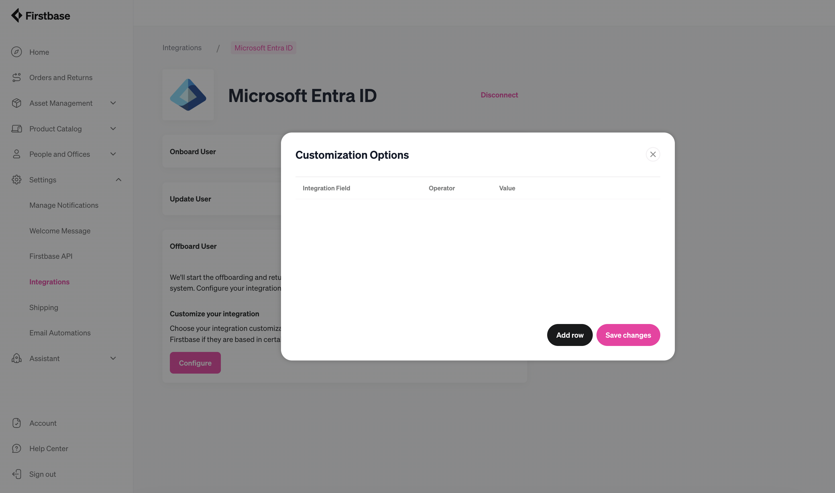 Microsoft Entra ID - Offboarding Integration – Firstbase